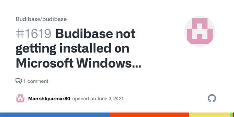 Budibase Not Getting Installed On Microsoft Windows Server 2016 Docker