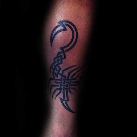 Scorpion Tattoo Forearm Men Symbolism Designs And Style Guide