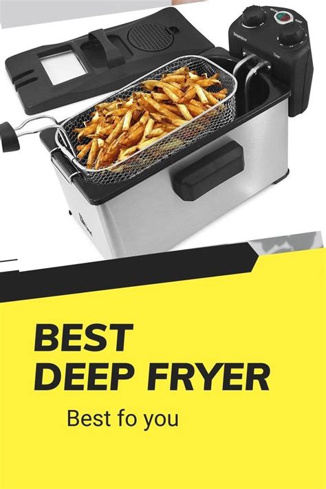 Elite Gourmet Edf 3500 Electric Immersion Deep Fryer Removable Basket