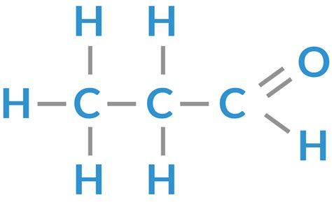 Propionaldehyde Structure