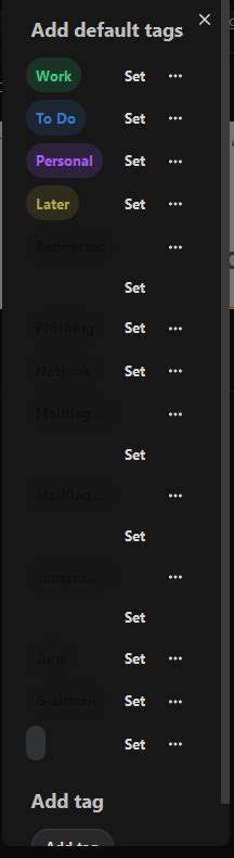 🗑️🏷️ Delete Tags · Issue 5146 · Nextcloudmail · Github
