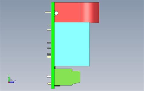 5a电流检测模块 Step 模型图纸免费下载 懒石网