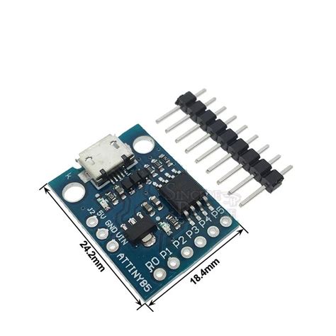 Attiny Tiny85 Digispark Micro Development Board Blue Wemos Shop