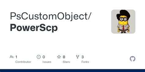 Github Pscustomobjectpowerscp