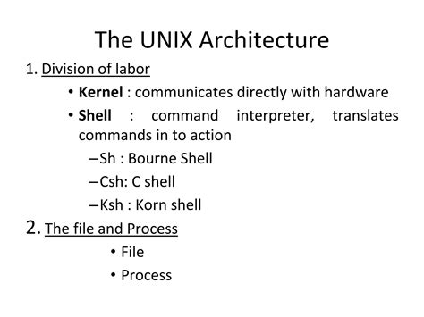 UNIX Module 1 Pdf