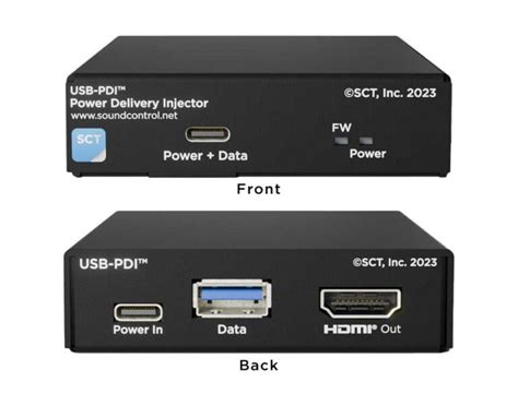 Sct Introduces Usb Pdi Single Cable Full Functioned Usb C Adapter For Seamless Byom Byod