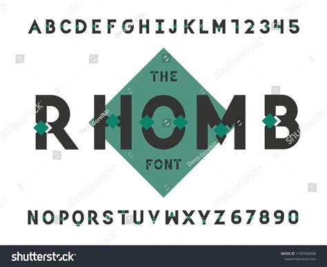 Pixel Font Vector Alphabet Letters Numbers Stock Vector Royalty Free Shutterstock