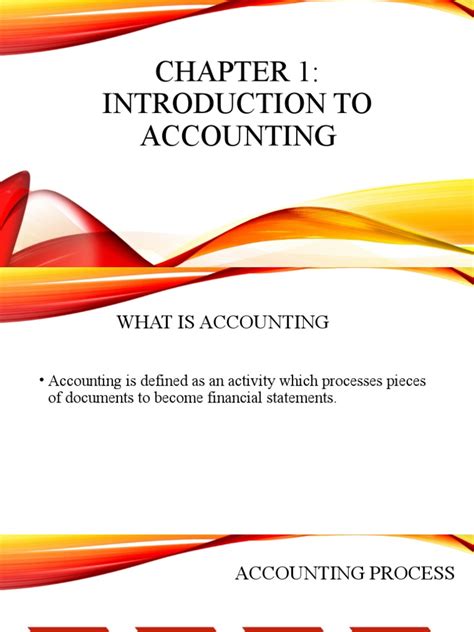 Topic 1 Introduction To Accounting Download Free Pdf Partnership Accounting
