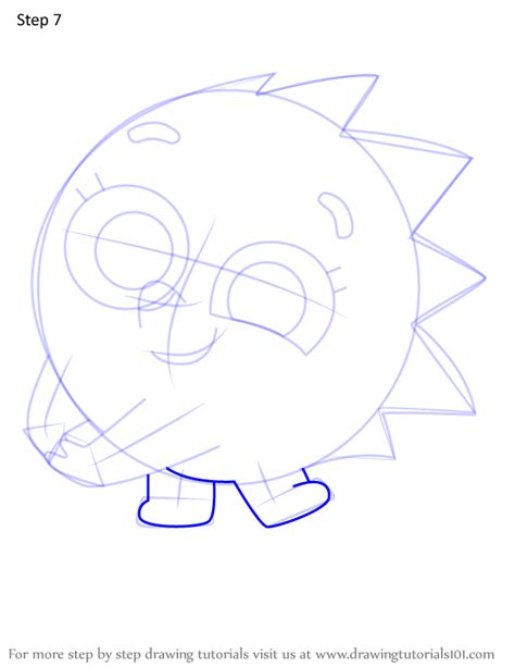 How To Draw Suki From Pikwik Pack Pikwik Pack Step By Step