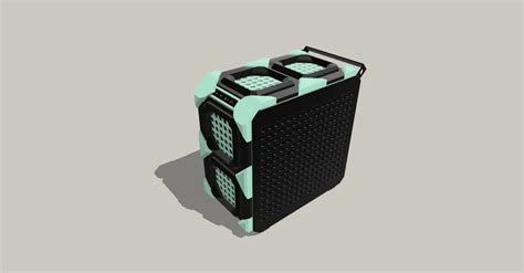 Cooler Master Qube 500 Companion Cube Mod By Makersark3d Makerworld