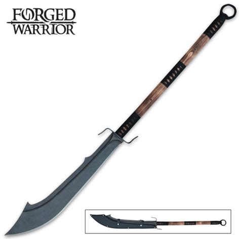 Forged Warrior Chinese War Sword With Sheath Knives