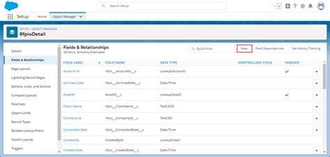 Configuring Custom Object Types Salesforce Lightning Home