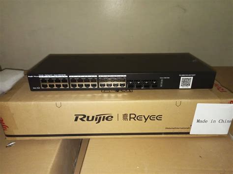 Ruijie Nbs 3100 24gt4sfp 24 Port Gigabit Managed Switch With 4 Sfp Slots Lazada Ph