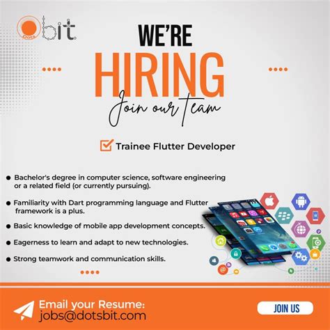 Dotsbit On Linkedin Onsitejob Flutterdeveloper