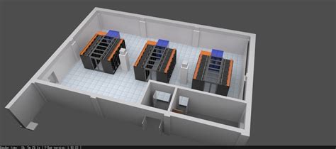 某地工商执法系统机房效果图 机房图片 机房设计运维网 提供最专业最实用的机房相关知识