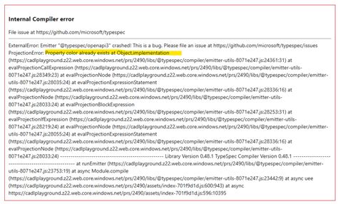 Ability To Issue Diagnostics During Projection · Issue 2492 · Microsofttypespec · Github