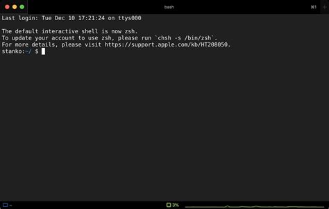 Remove Macos Catalina Zsh Nagging · Muffin Man