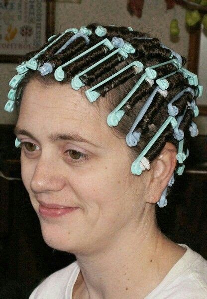 Austin having his first home perm パーマ