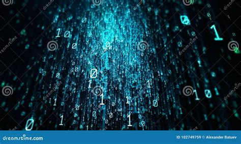 Binary Code Background Stock Illustration Illustration Of Code 102749759