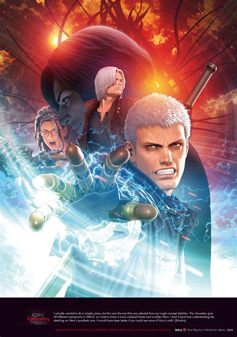 Nero Devil May Cry Art Nero Devil May Cry 4 Vs Archer Fatestay