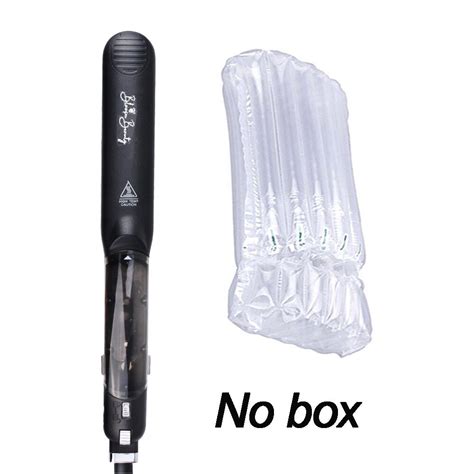 2 In 1 Plate Ceramic Flat Iron Steam Hair Straight Vicedeal