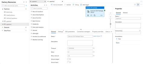 Run SSIS Packages In Azure Data Factory