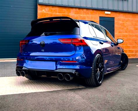 Vw Golf R Gti Gtd Mk8 Spoiler Gloss Black Cs Clubsport Style Carbon