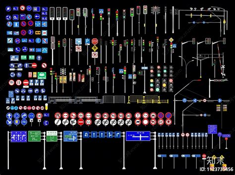 交通信号灯su模型下载【id 1123735456】 知末su模型网