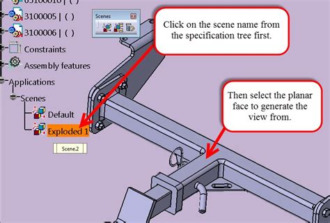 Creating A Manual Explode Scene In CATIA V Rand D Insights From Within