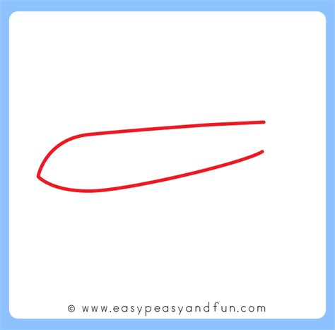How To Draw An Airplane Step By Step Drawing Tutorial Easy Peasy And Fun