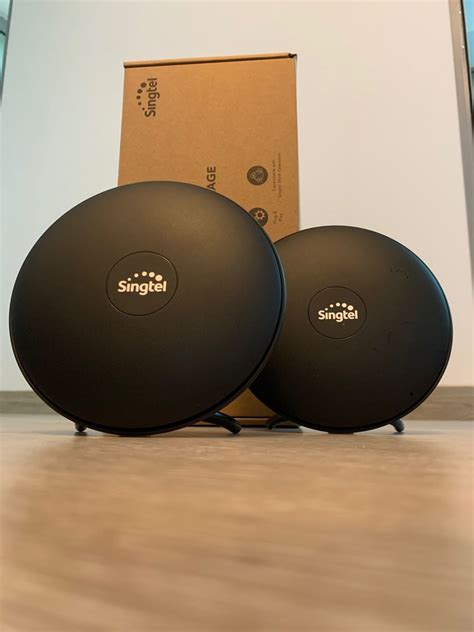 Singtel Wifi Mesh Extender Duo Pack Computers Tech Parts Accessories Networking On