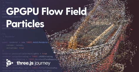 Gpgpu Flow Field Particles Shaders — Threejs Journey