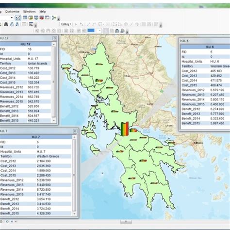 Gis Interactive Map That Displays Financial Data Download Scientific Diagram