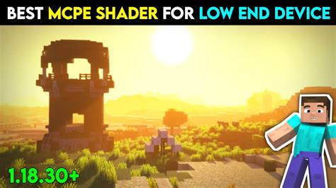 BEST Minecraft PE SHADER For LOW End Device MCPE YouTube
