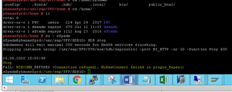 Solved Sap Hana Sapstartsrv Not Started Sap Community
