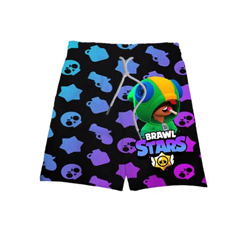 브롤스타즈 레온 여름 숏팬츠 브롤 스타즈