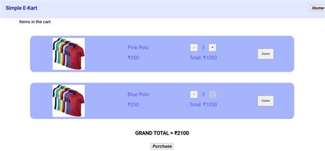 Github Gautam Balamuralisimple Ekart A Simple E Commerce Web App