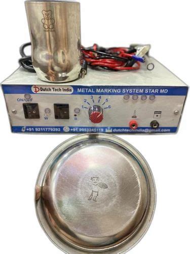 Electrolytic Etching Machine At ₹ 4999 Piece Geeta Colony New Delhi