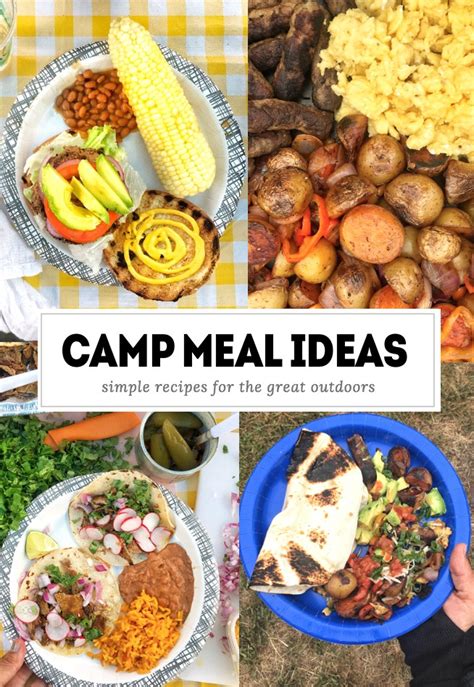 Camp Meal Ideas Everyone Will Love Zcrr