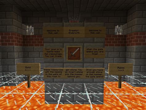 Mob Jail Survival Minecraft Map