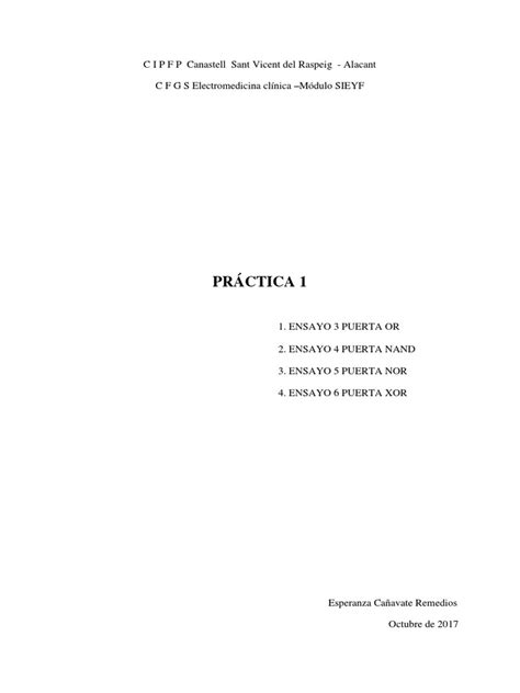 Simulacion Circuitos Logicos Arduino Pdf Puerta Lógica Lógica