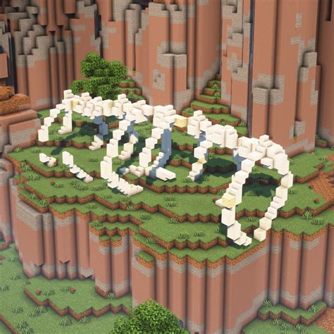 Minecraft Dinosaur Bones 🦕 Pt 2 Minecraft Minecraft Fossils