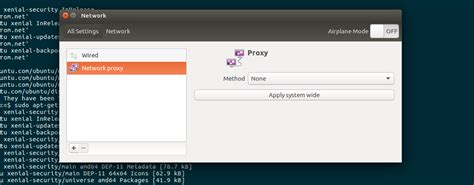 Why Is Apt Get Always Using Proxy Although No Proxy Is Configured Ask Ubuntu