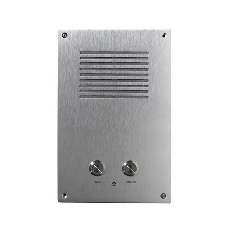 Outdoor Public Address Sip Network Audio Intercom Terminal With Built