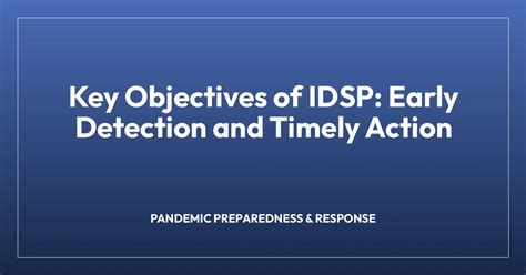Pandemic Preparedness And Response • Disaster Shiksha