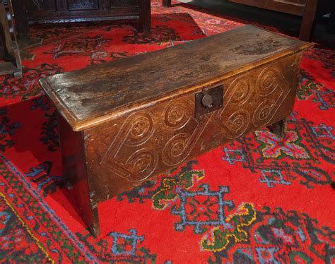 Elm Boarded Coffer Robin Wheatley Antiques