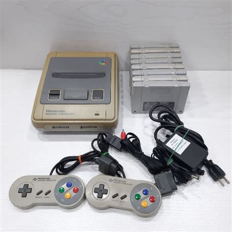 เครื่อง Sfc Super Famicom ของแท้จากประเทศญี่ปุ่น จัดชุด พร้อมเล่น ไฟไทยได้ Th