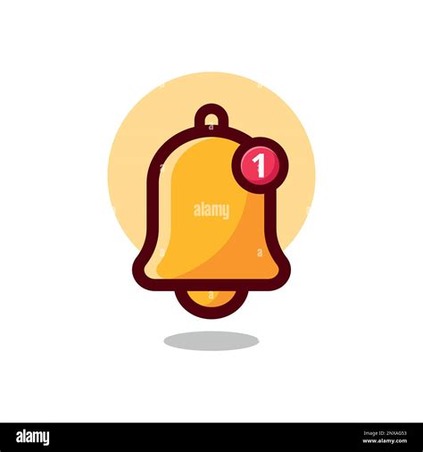 Notification Bell Vector Icon Stock Vector Image And Art Alamy
