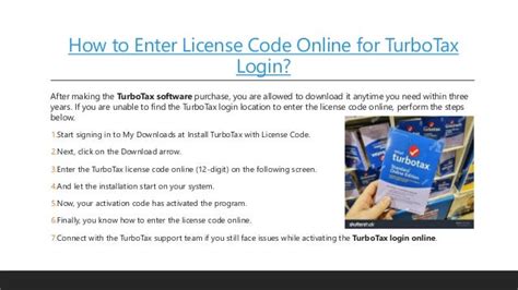 How To Use Turbotax Login Pdf