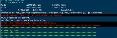 Git Error Src Refspec Master Does Not Match Any With Powershell From